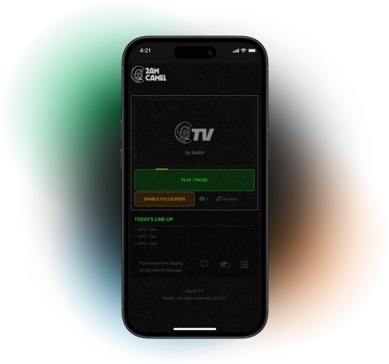 Camel TV - Live Video Streaming